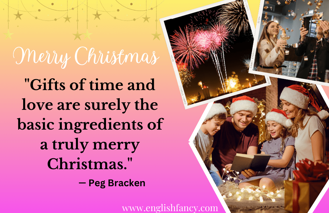 150+ Best Merry Christmas Wishes, Greetings & Quotes 2025 - EnglishFancy