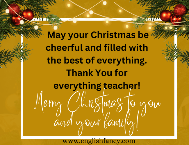 135+ Best Christmas Wishes And Greeting 2024 - EnglishFancy